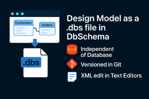 DbSchema Design Model - The .dbs Project File Explained