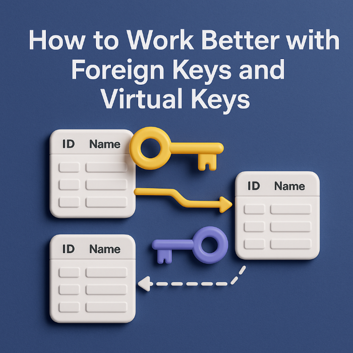 How to Work Better with Foreign Keys and Virtual Keys