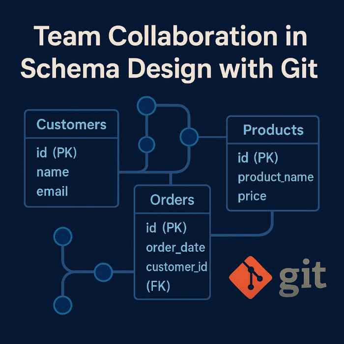 Team Collaboration in Schema Design with Git