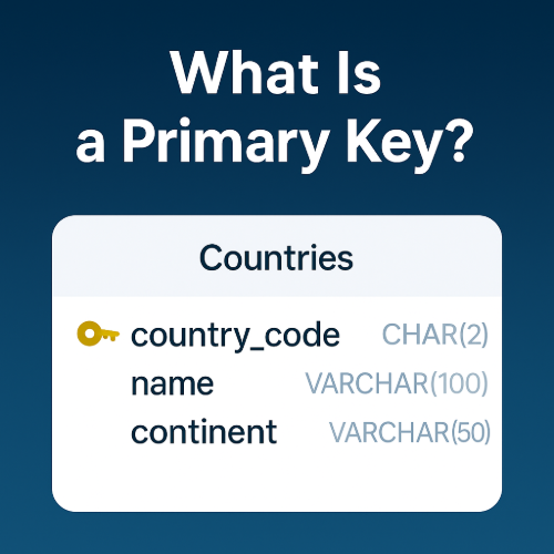What Is a Primary Key in SQL? Learn with Examples